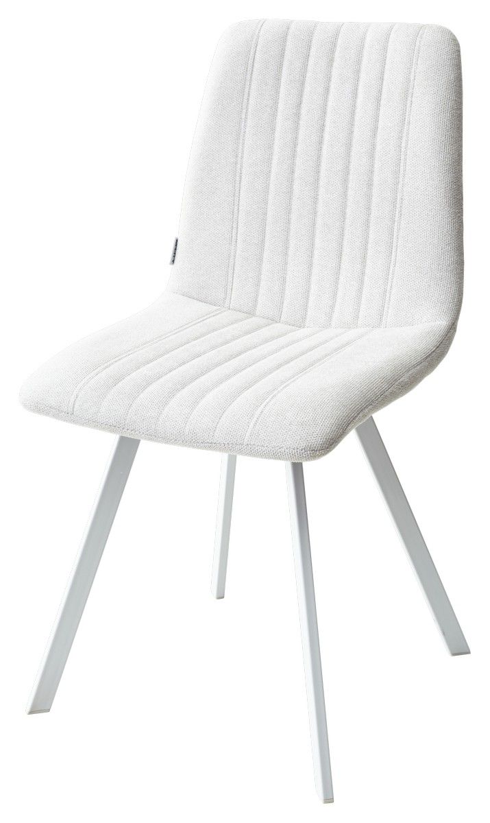 Комплект стульев 4 шт. M-City ELVIS, белая галька/белый