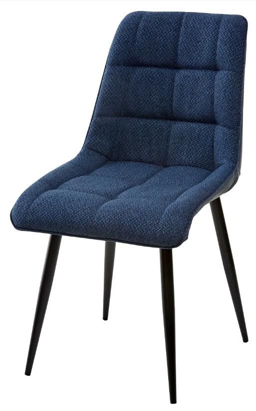 Комплект стульев 4 шт. M-City CHIC, полночный синий/черный