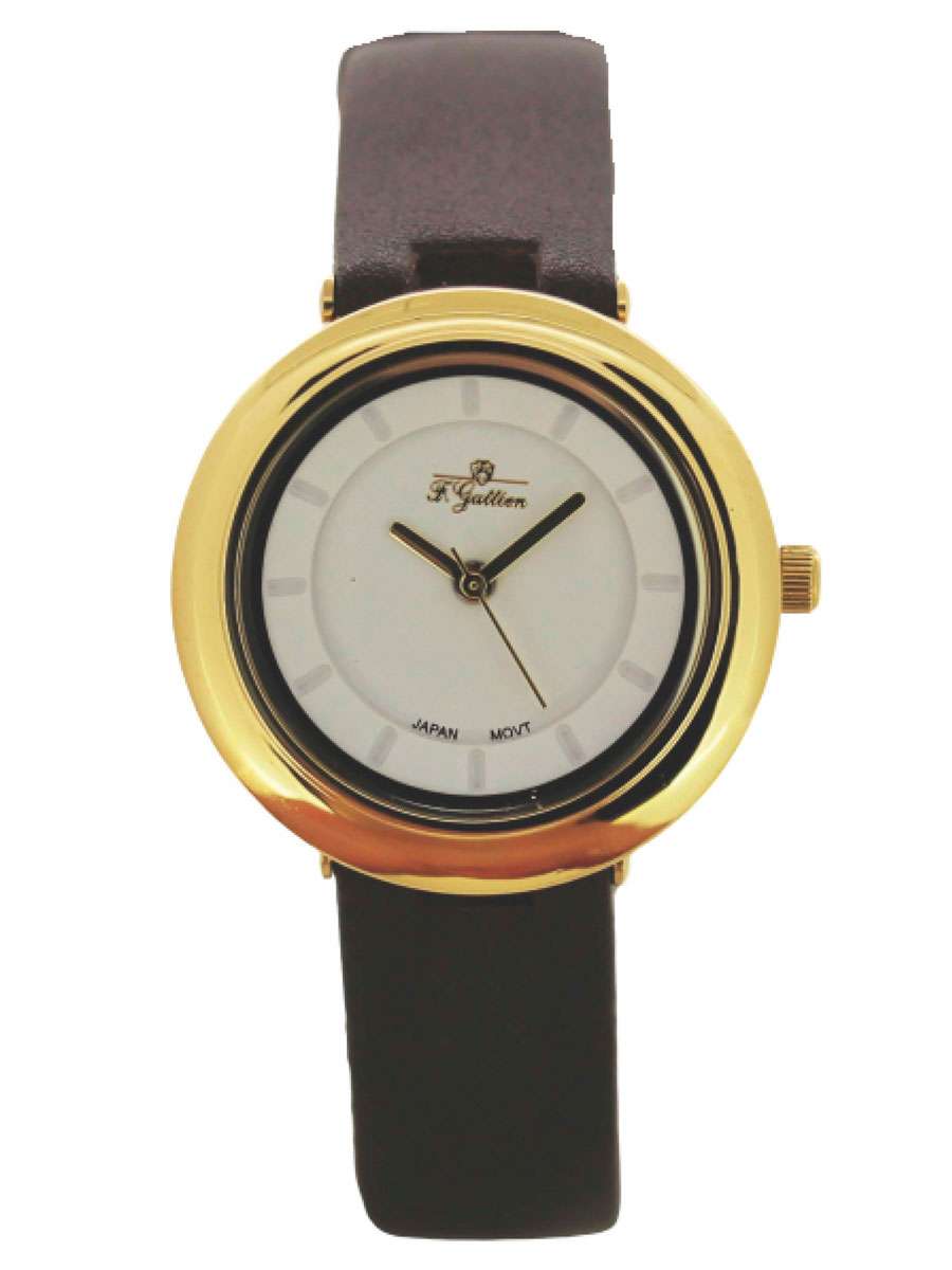 Наручные часы женские F.Gattien 7393-111-04 коричневые