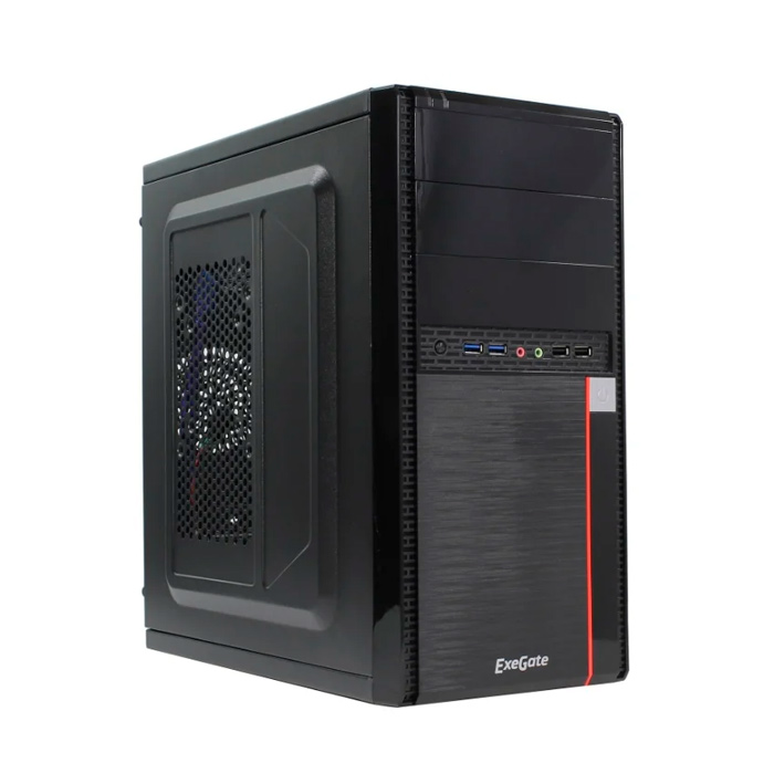 Корпус компьютерный ExeGate MA-371X (EX277439RUS) Black