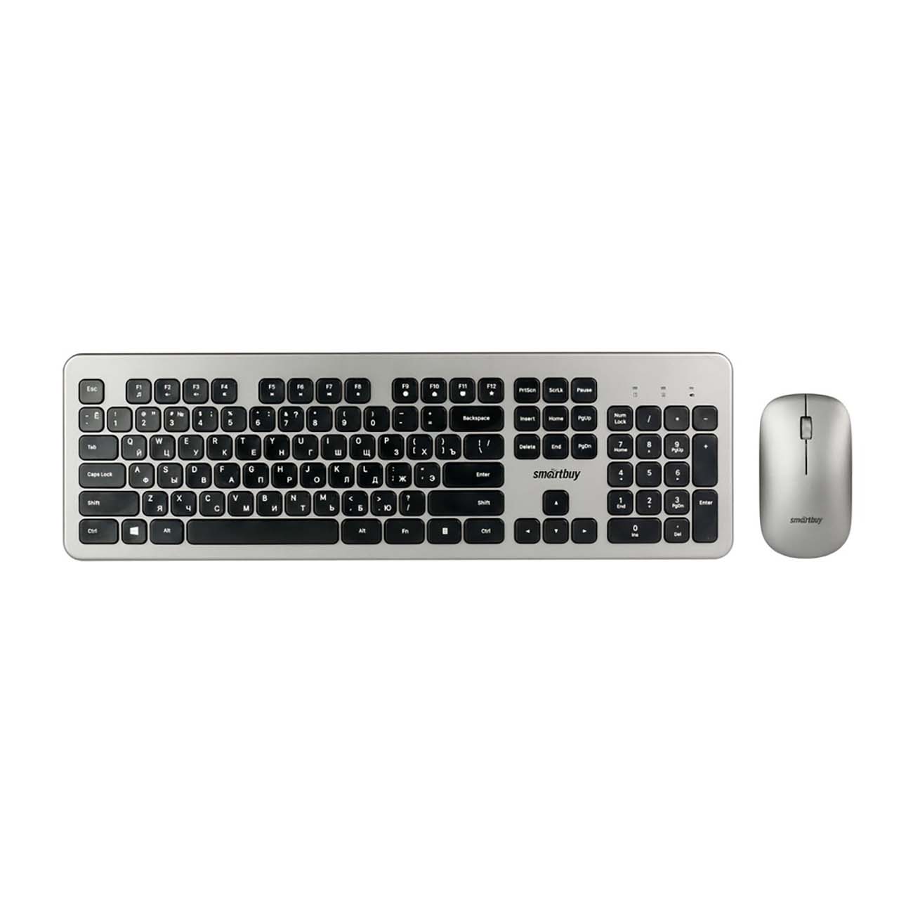 Комплект клавиатура и мышь SmartBuy 233375AG Grey/Black (SBC-233375AG-GK)