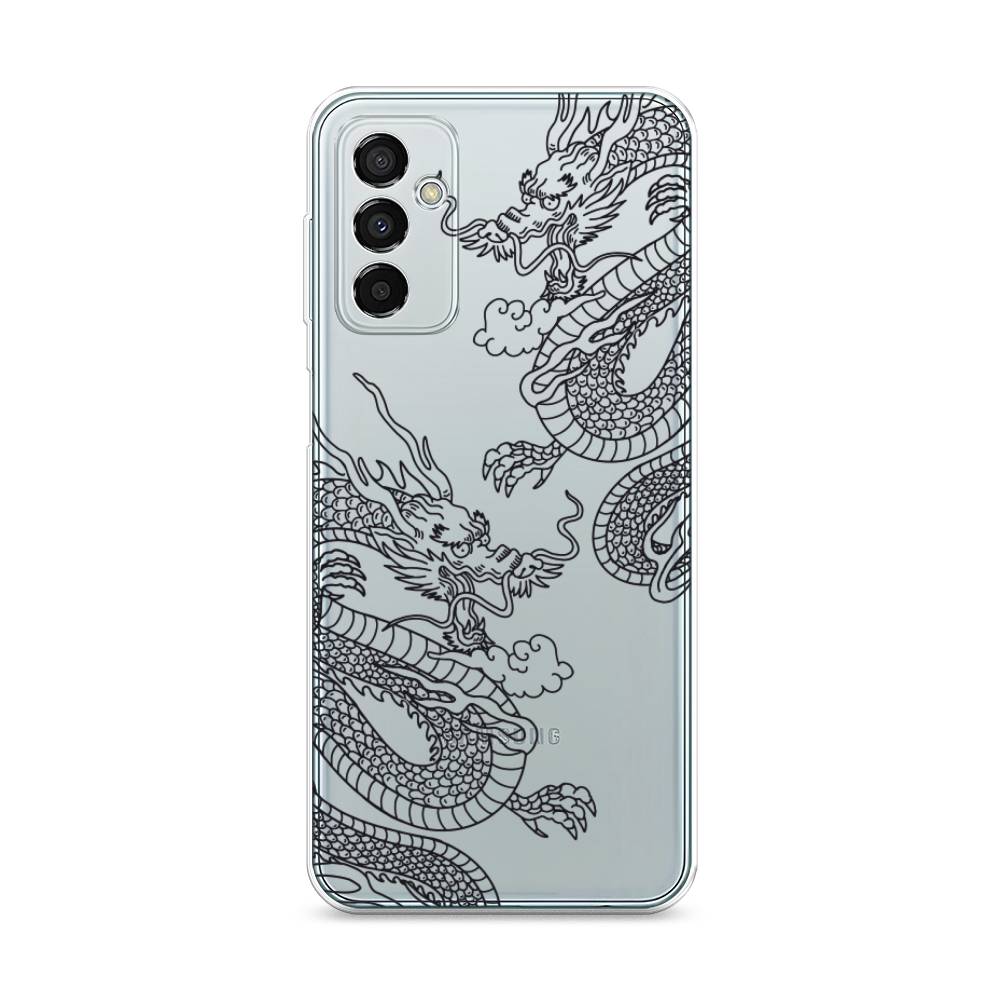 Чехол на Samsung Galaxy M23 5G  "Два китайских дракона"
