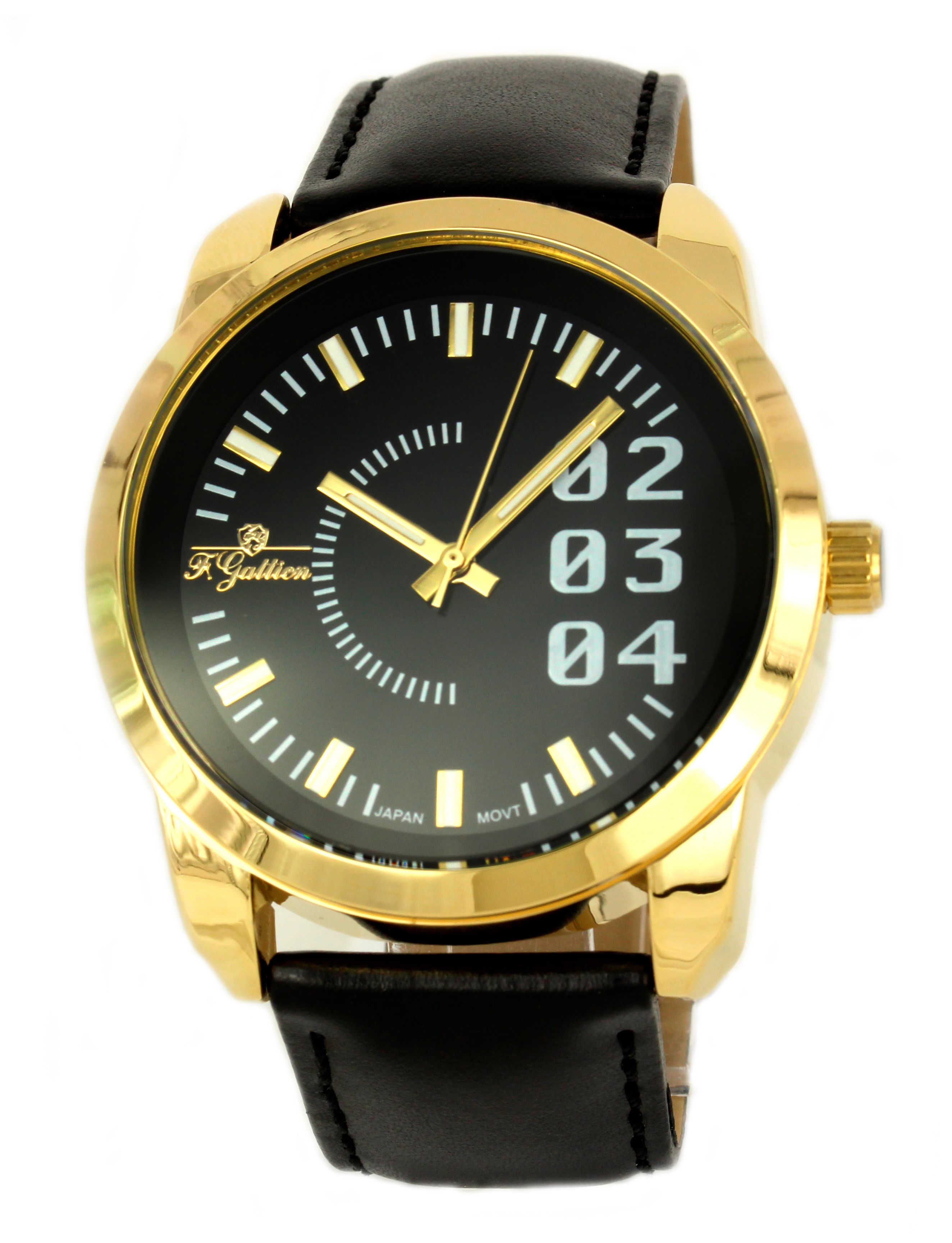 Наручные часы мужские F.Gattien 9558-114-01 черные