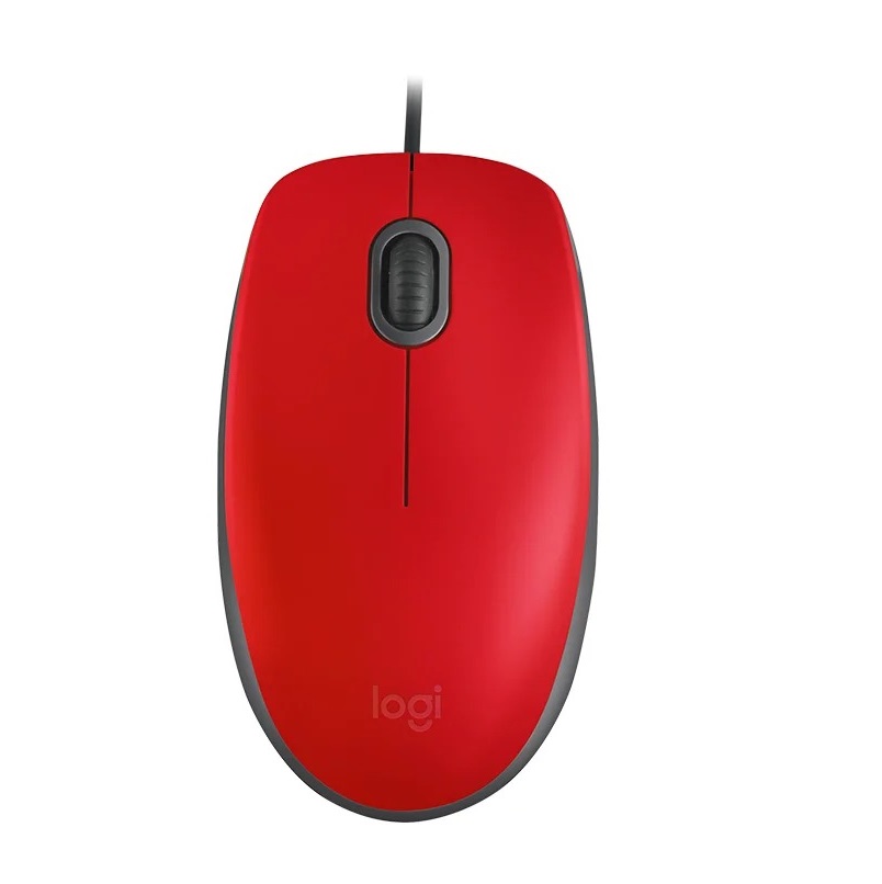 Мышь Logitech M110 Silent Red (910-005501)
