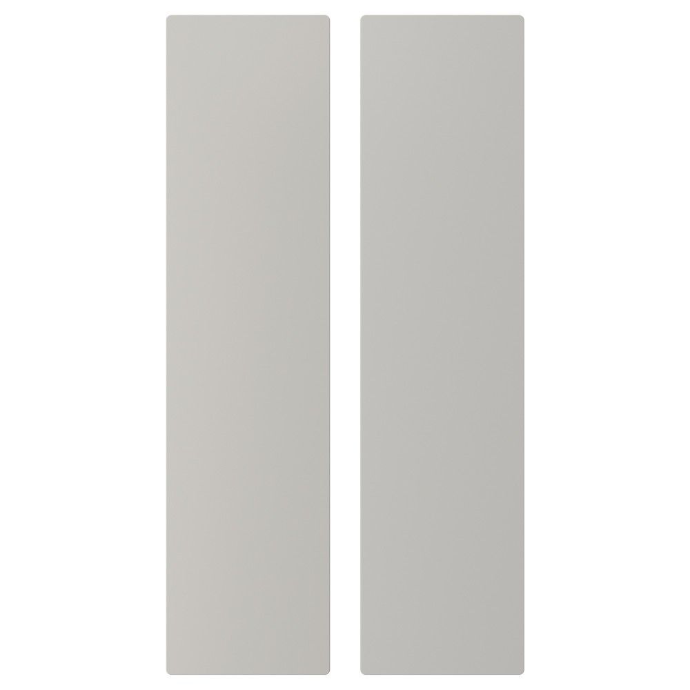 Мебельный фасад IKEA СМОСТАД 404.513.64 серый, 2шт, 30x120 см