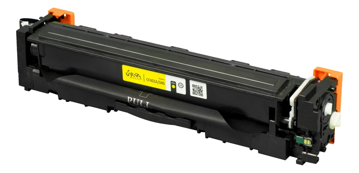 Картридж для лазерного принтера SAKURA CF402A/045Y SACF402A/045Y Yellow, совместимый