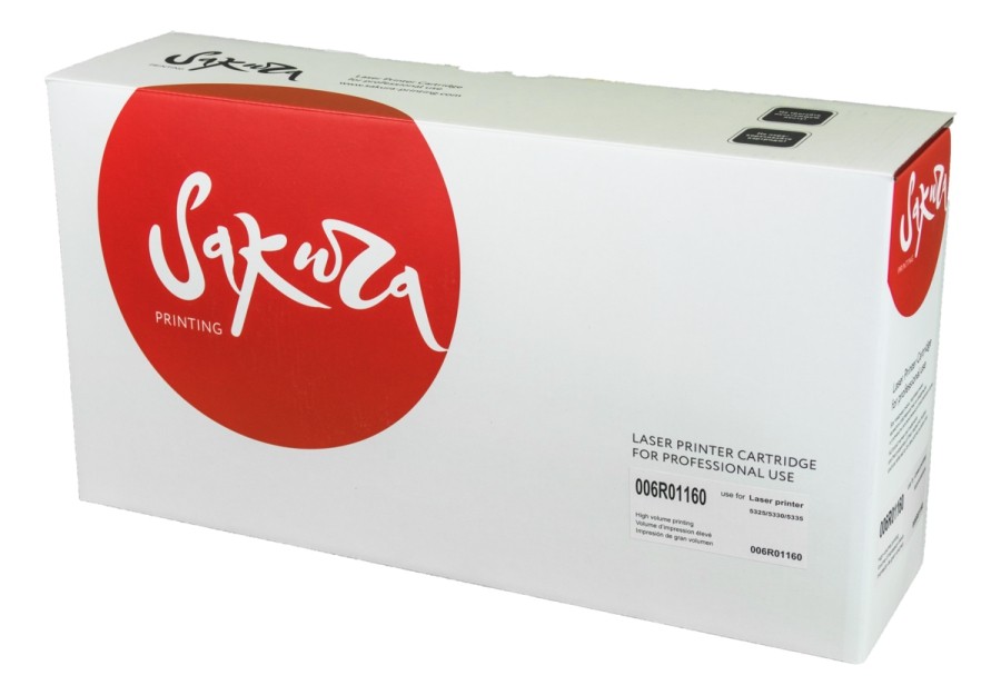 Картридж для лазерного принтера SAKURA 006R01160 SA006R01160 Black, совместимый
