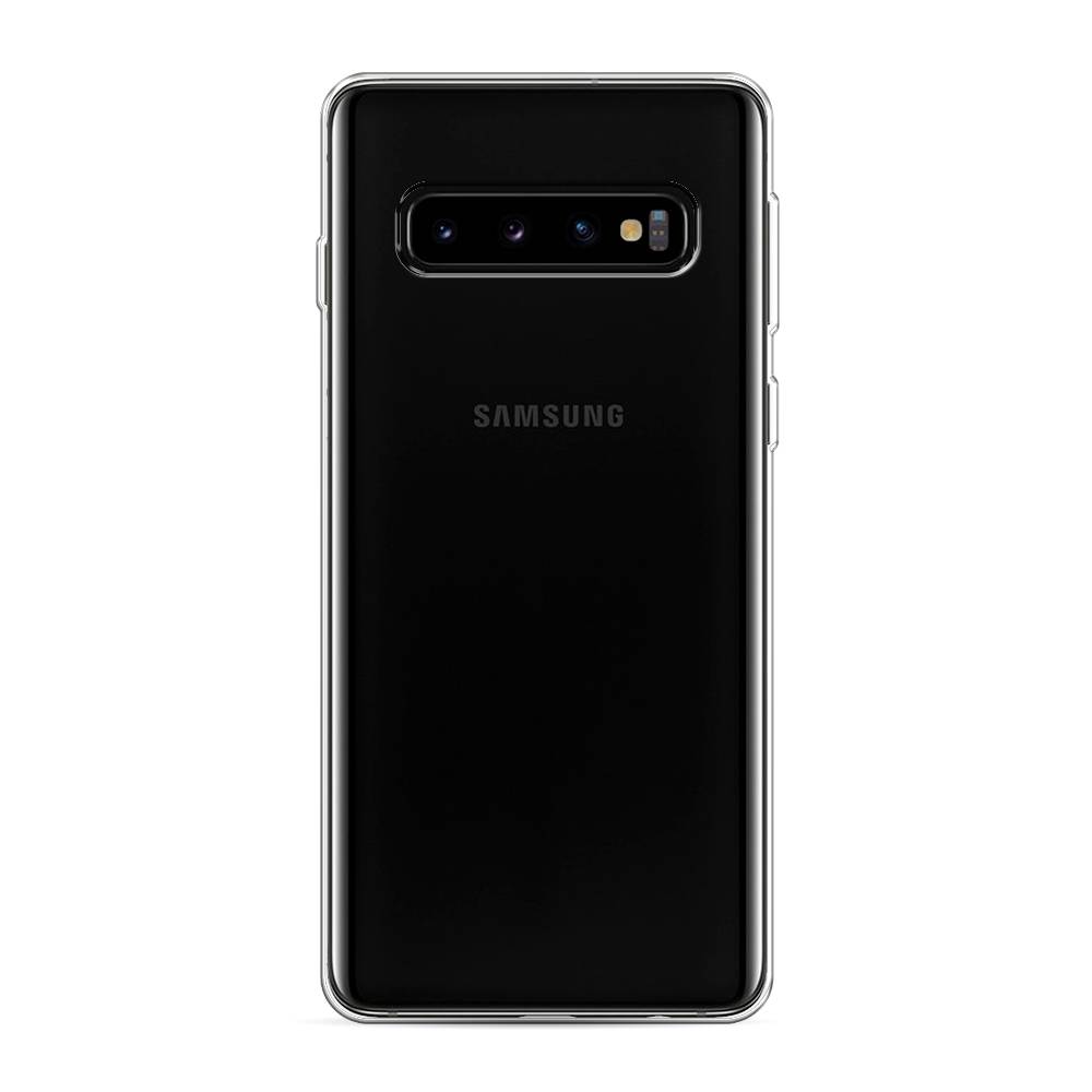 Чехол на Samsung Galaxy S10 / Самсунг S10 прозрачный