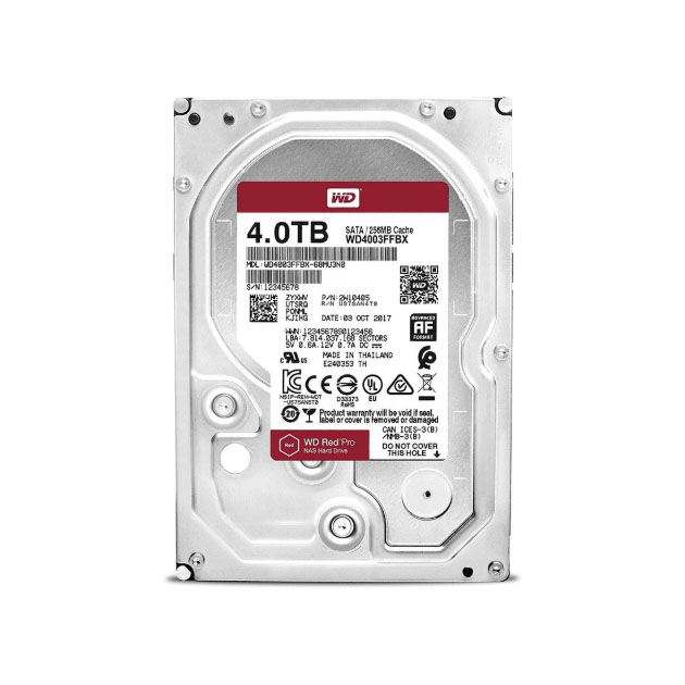 Жесткий диск WD Red Pro 4ТБ (WD4003FFBX)