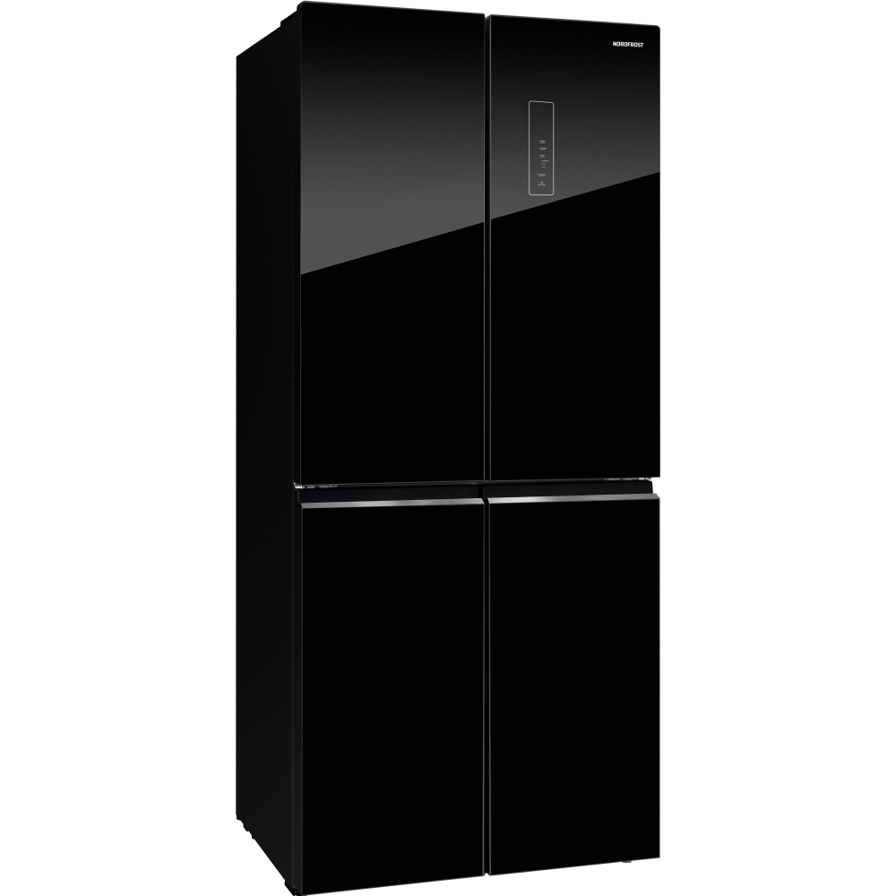 Холодильник NordFrost RFQ 450 NFGB inv черный
