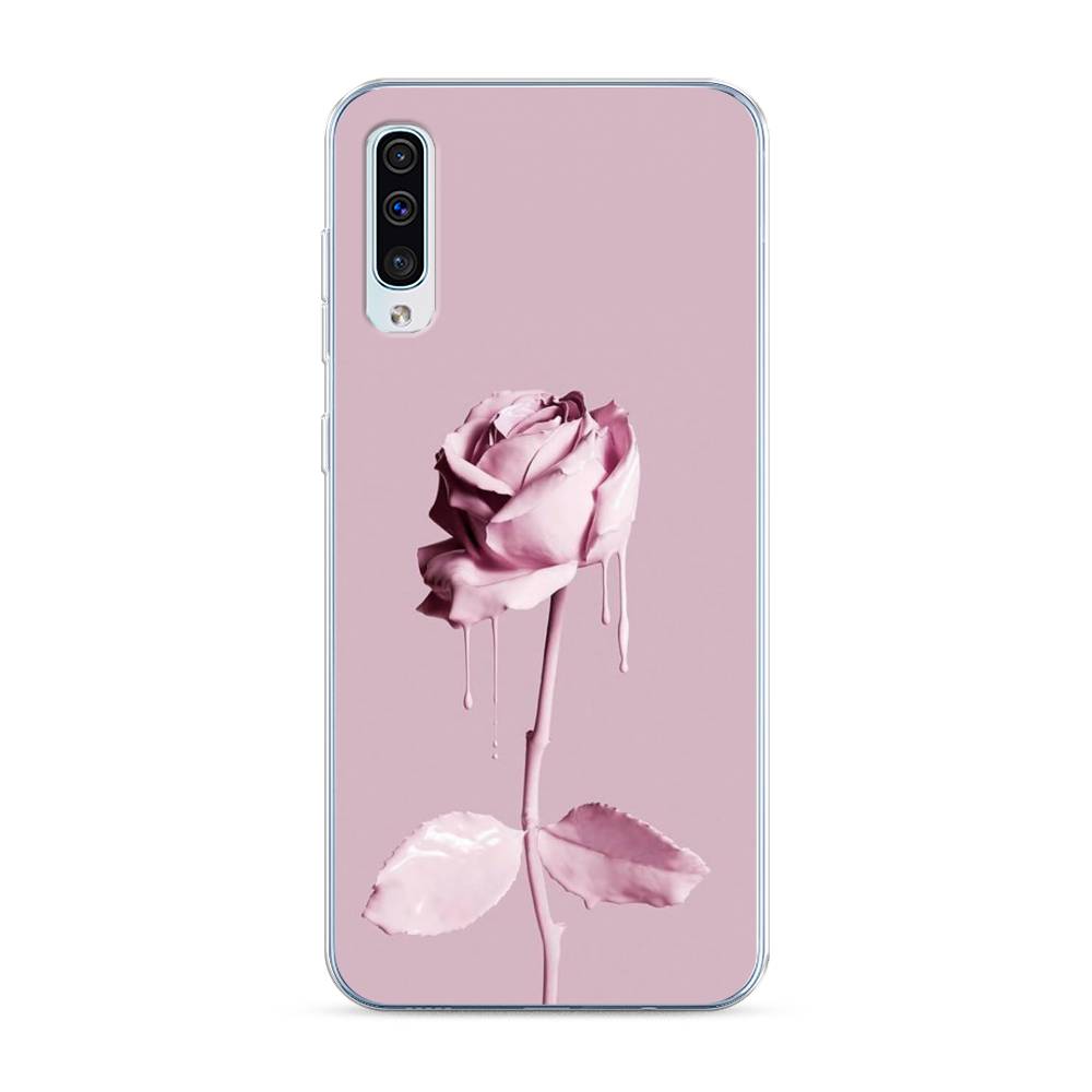 Чехол Awog на Samsung Galaxy A30s/A50 "Роза в краске"