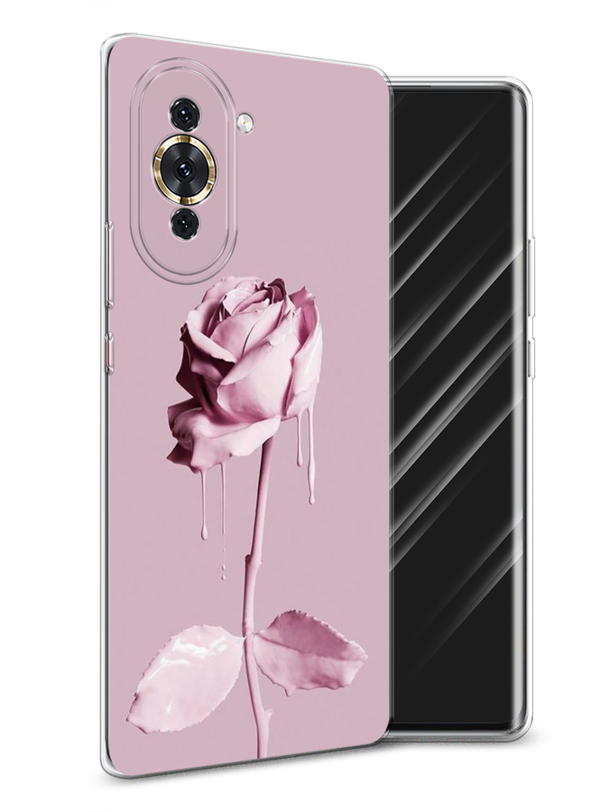 Чехол Awog на Huawei Nova 10 "Роза в краске"