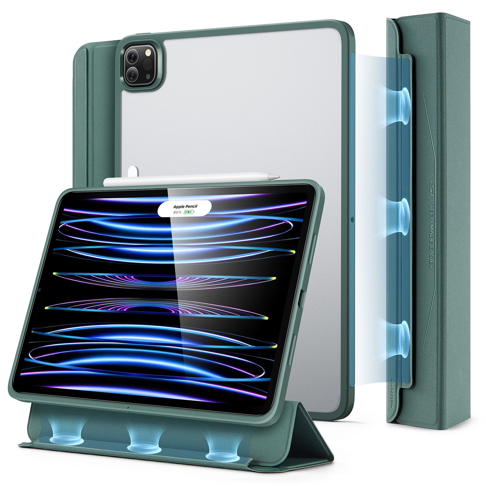 Чехол книжка ESR Ascend Hybrid Case для iPad Pro 11 (2022/2021)