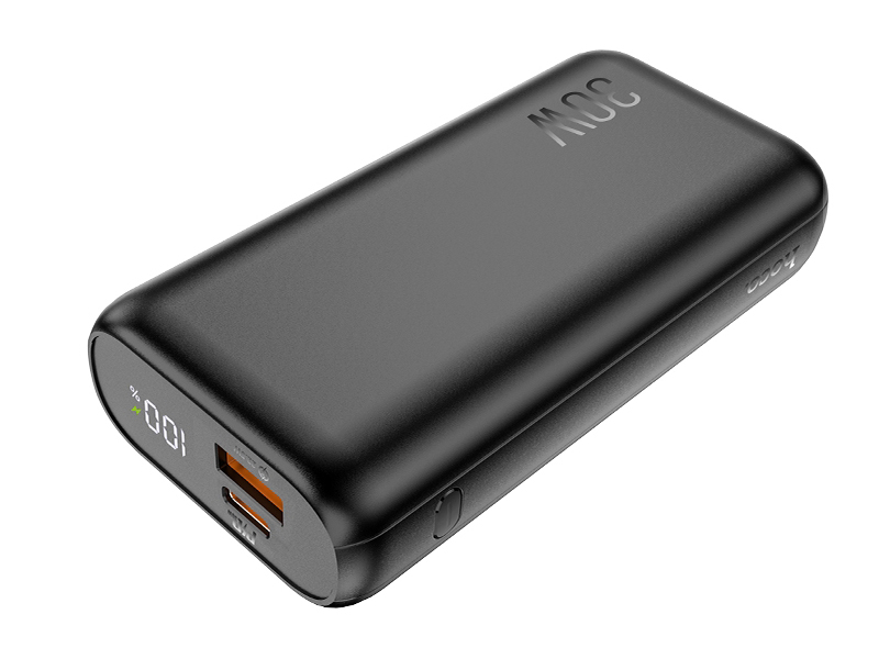 Внешний аккумулятор Hoco Power Bank Q5 Aegis 30W 10000mAh Black