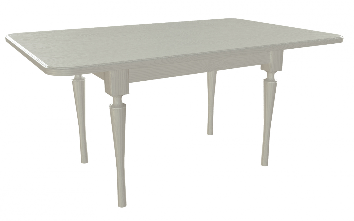 Стол кухонный СтолБери Лофти, 140х90х76.5 см, серый