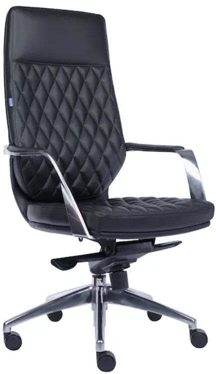 Компьютерное кресло Everprof Roma Кожа Черный