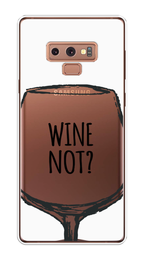 Чехол на Samsung Galaxy Note 9 "Wine not white"