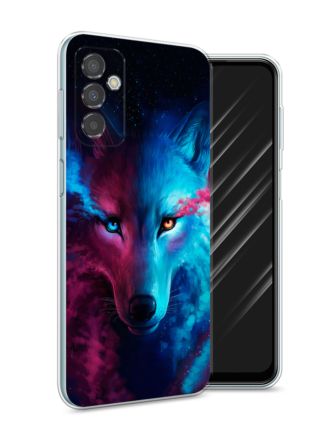 Чехол Awog на Samsung Galaxy M23 5G / Самсунг M23 5G "Волшебный волк"