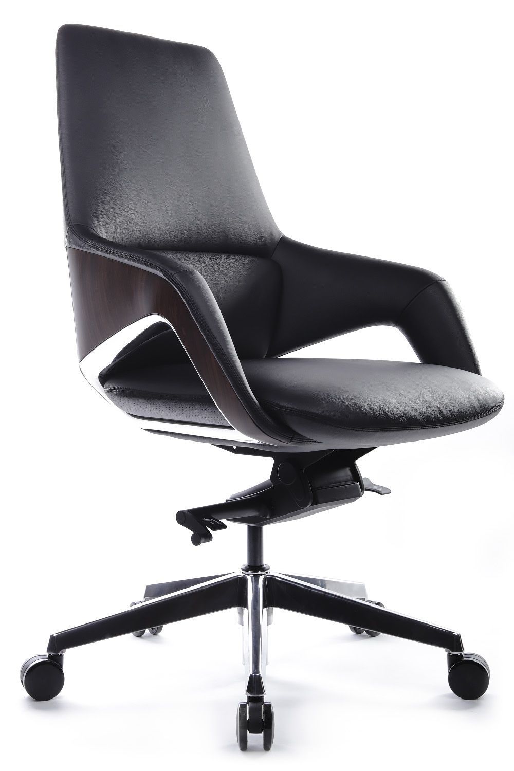 Кресло руководителя Riva Chair RV DESIGN Aura-M черный УЧ-00001844