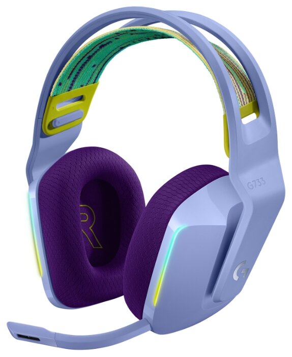 Игровая гарнитура Logitech G733 Lilac (981-000890)