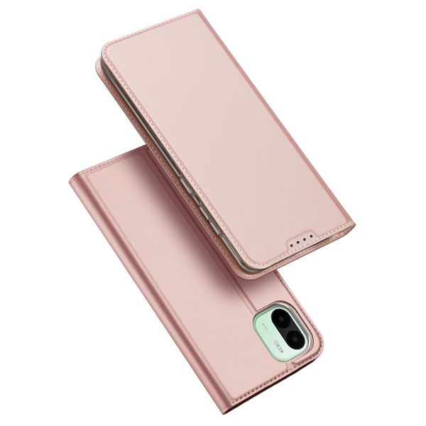 Чехол книжка Dux Ducis для Xiaomi Redmi A1, Skin Series, розовое золото