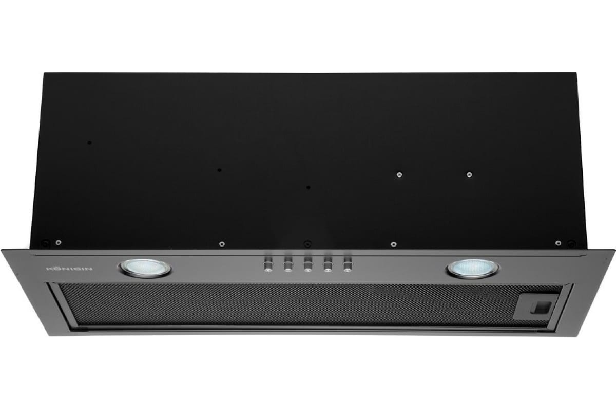 Вытяжка встраиваемая Konigin Flatbox Full 50 черный