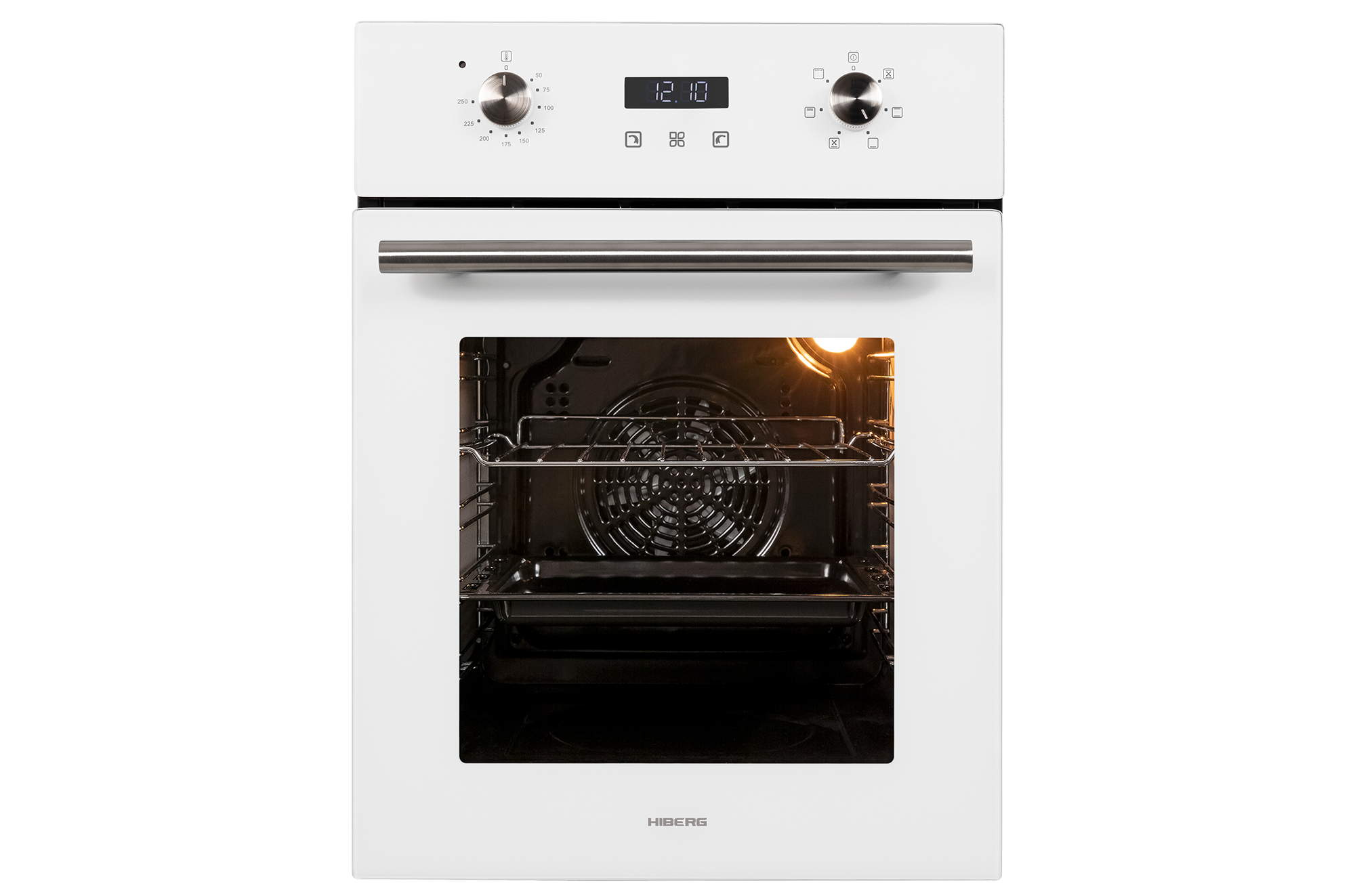 Встраиваемый электрический духовой шкаф Hiberg VM 4260 W white