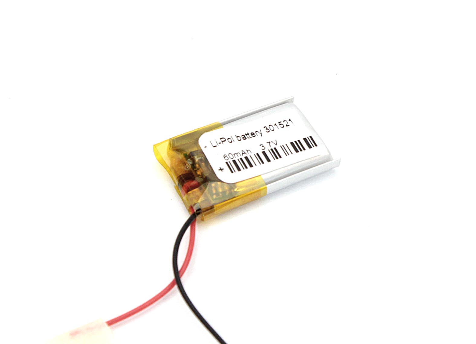 Аккумуляторная батарея OEM Li-Pol 3*15*21мм 2pin 3.7V/60mAh