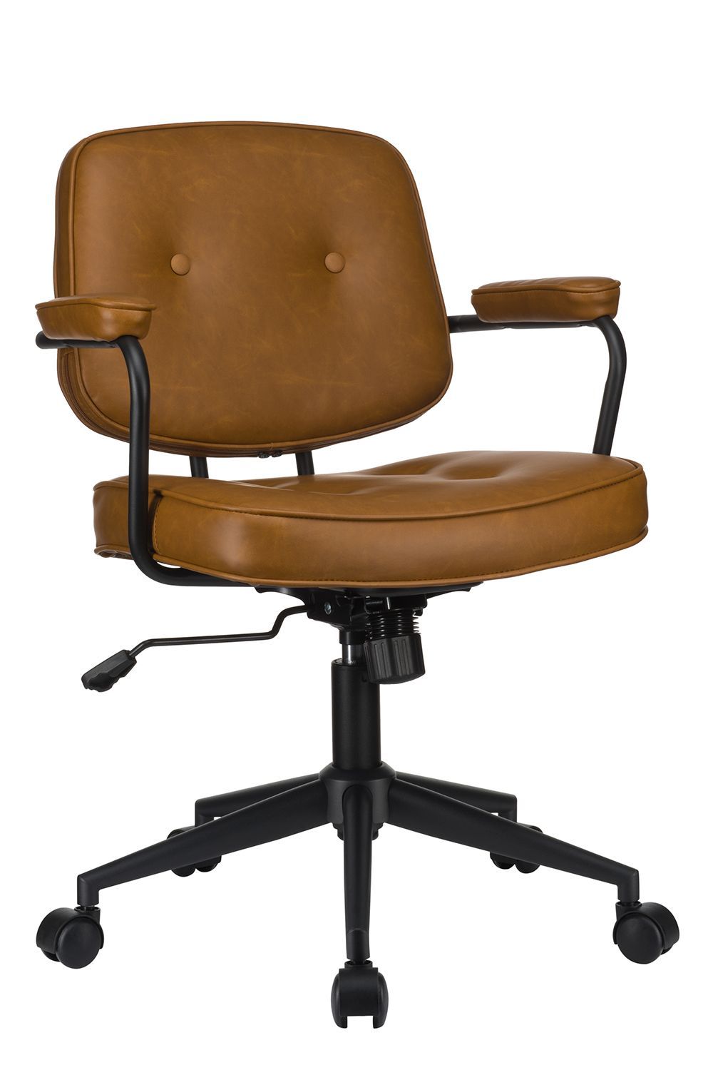 Компьютерное кресло для взрослых Riva Chair RV DESIGN Chester коричневое УЧ-00001897
