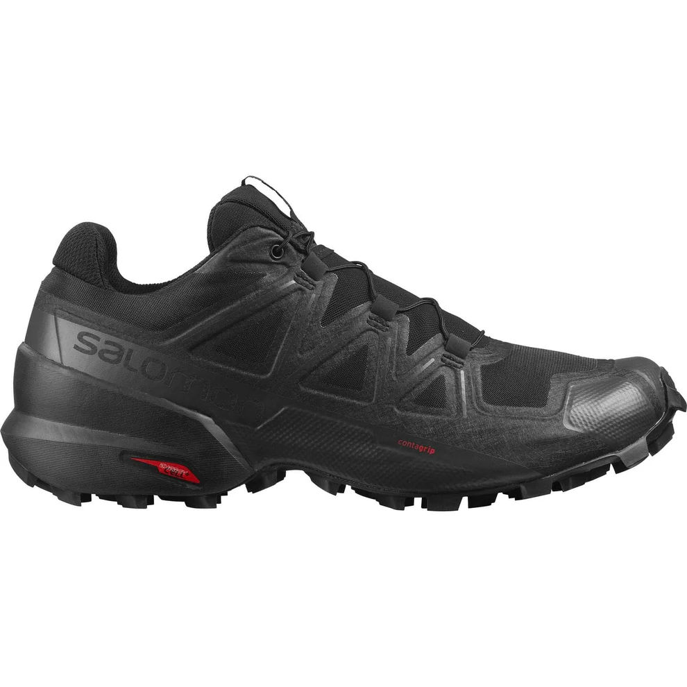 Кроссовки Salomon Speedcross 5 Wide для мужчин, Black-Black-Phantom, 41, L40793500