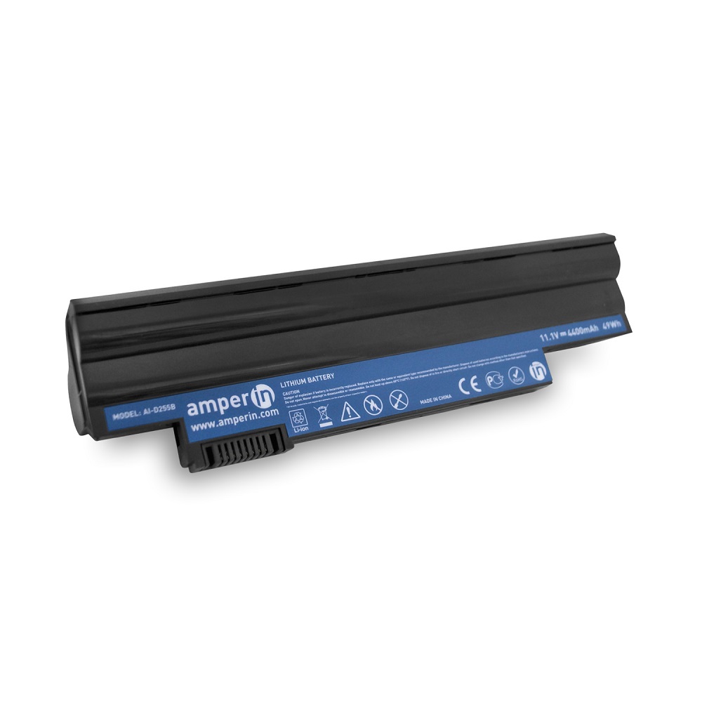 Аккумуляторная батарея Amperin для ноутбука Acer Aspire One D255 11.1V 4400mAh AI-D255B