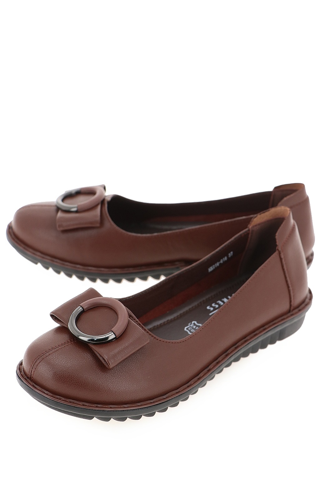 Туфли женские Baden NK016-016 коричневые 36 RU