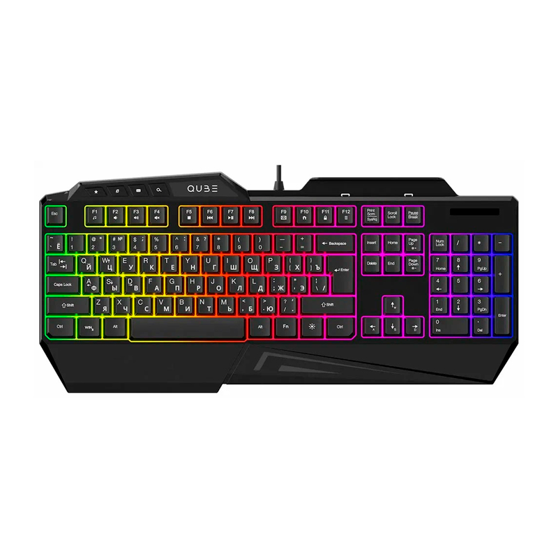 Проводная игровая клавиатура QUB GAMING QGKBWD002 Black