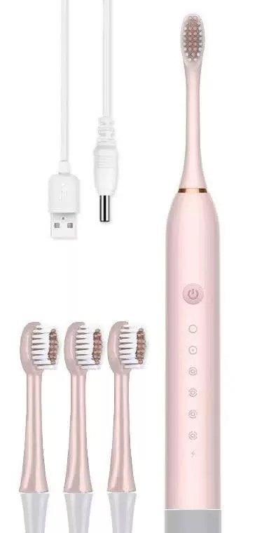 Электрическая зубная щетка GFY SONIC TOOTHBRUSH Х-3, розовый