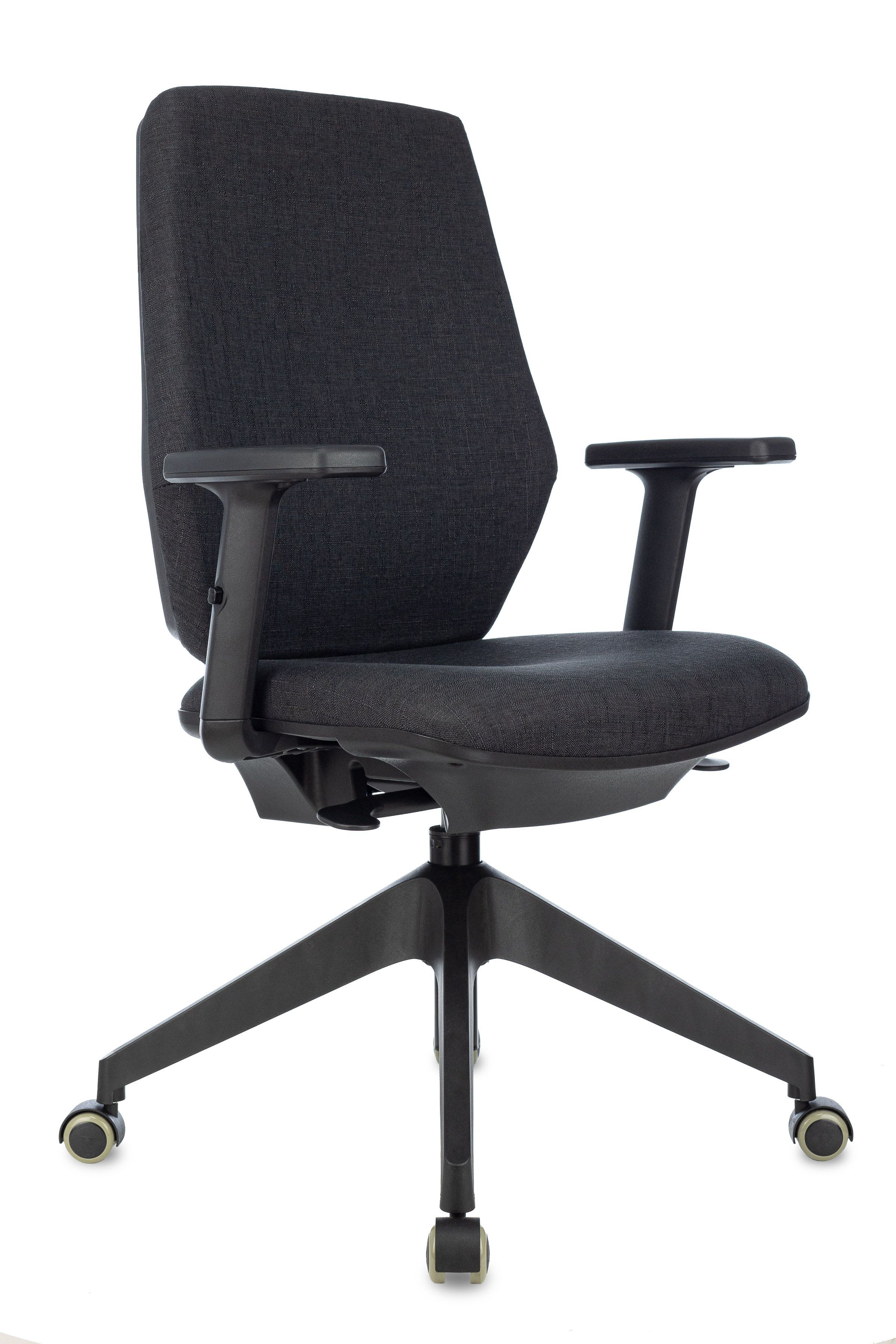 Кресло компьютерное Бюрократ CH-545L/418B черный, ткань