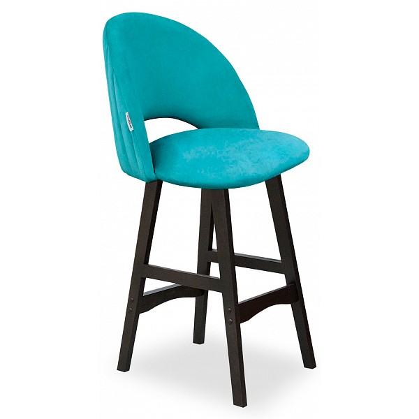 Барный стул Sheffilton SHT-ST34-1/S65-1 She_5799049303, венге/голубая пастель
