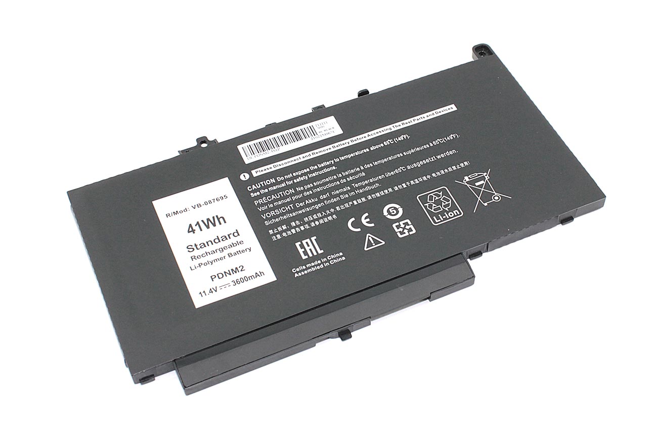 Аккумулятор для ноутбука Dell Latitude E7470 0579TY 11.4V 3600mAh OEM