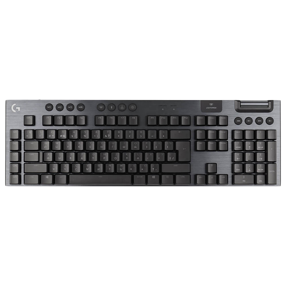 Проводная игровая клавиатура Logitech G915 Gray/Black (920-008909)