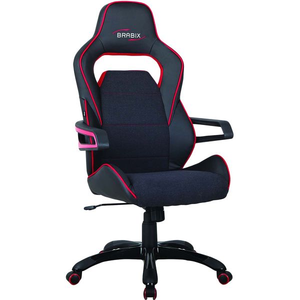 Игровое кресло Brabix Nitro GM-001 531816, черный/красный