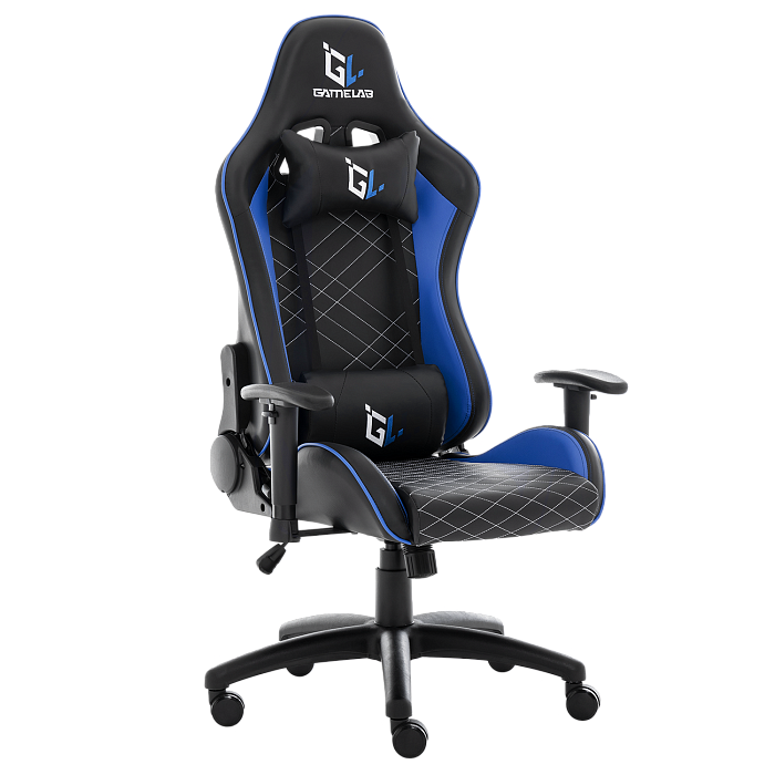 Кресло игровое GameLab Paladin Black синий