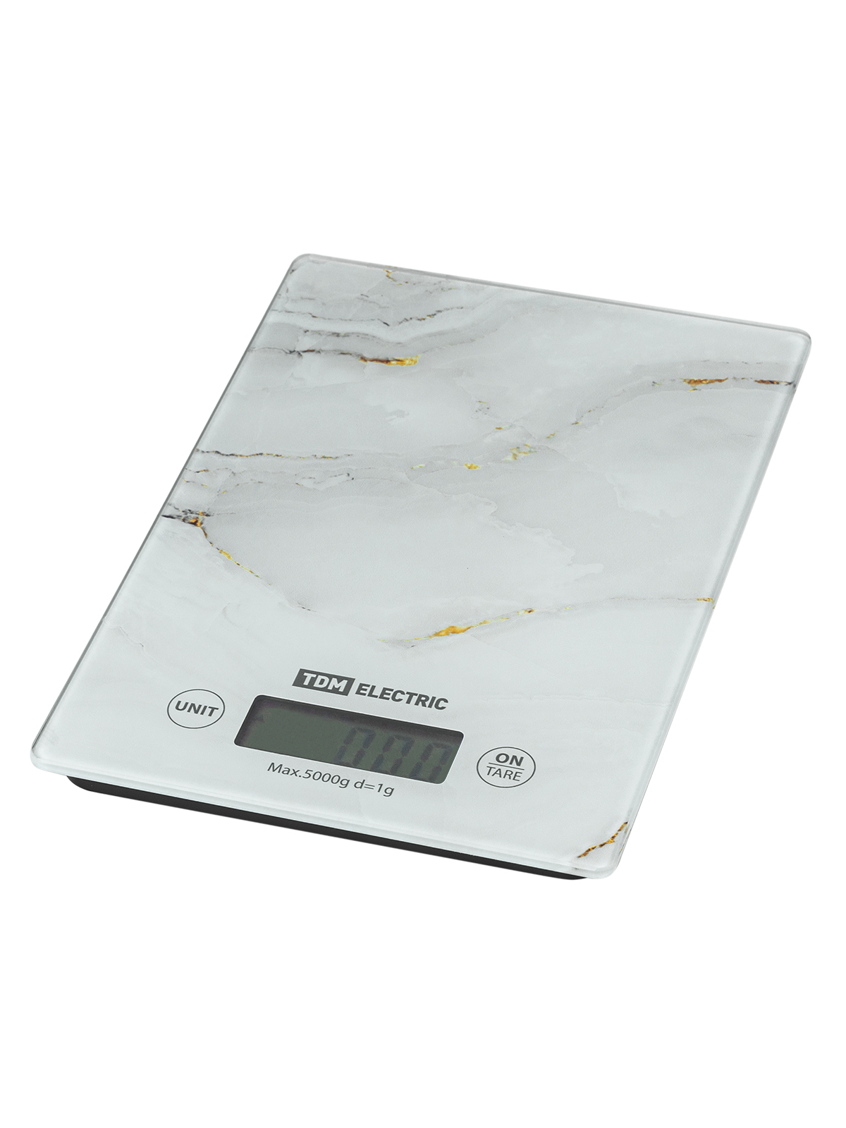 Весы кухонные TDM ELECTRIC Мрамор SQ4025-0004 белый