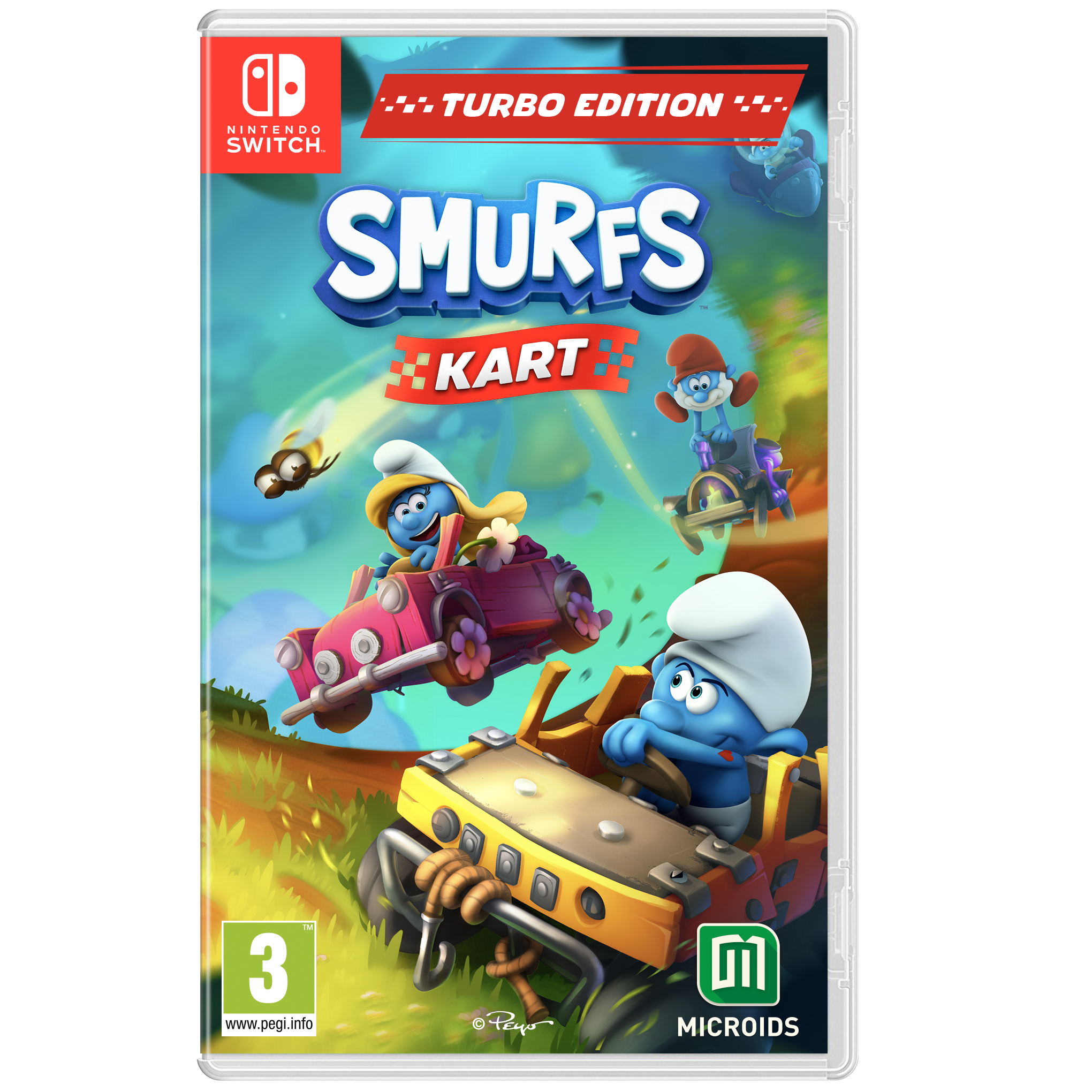 Игра Smurfs Kart Turbo Edition для Nintendo Switch