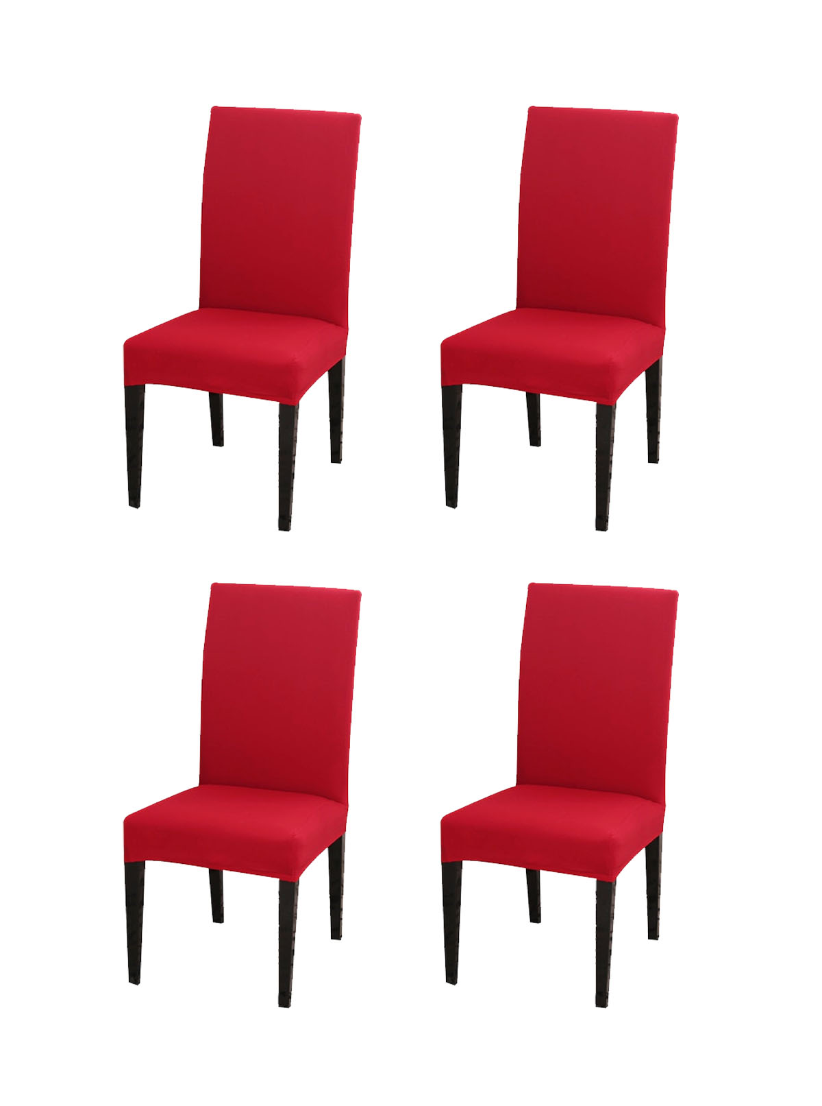 Комплект чехлов на стул со спинкой LuxAlto Jersey 4шт 10679