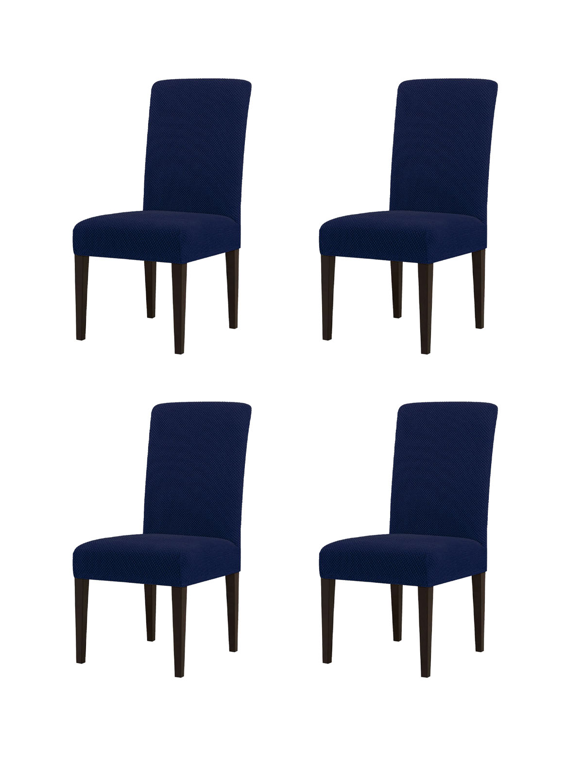 Комплект чехлов на стул со спинкой LuxAlto Fukra Oval 4шт 10647