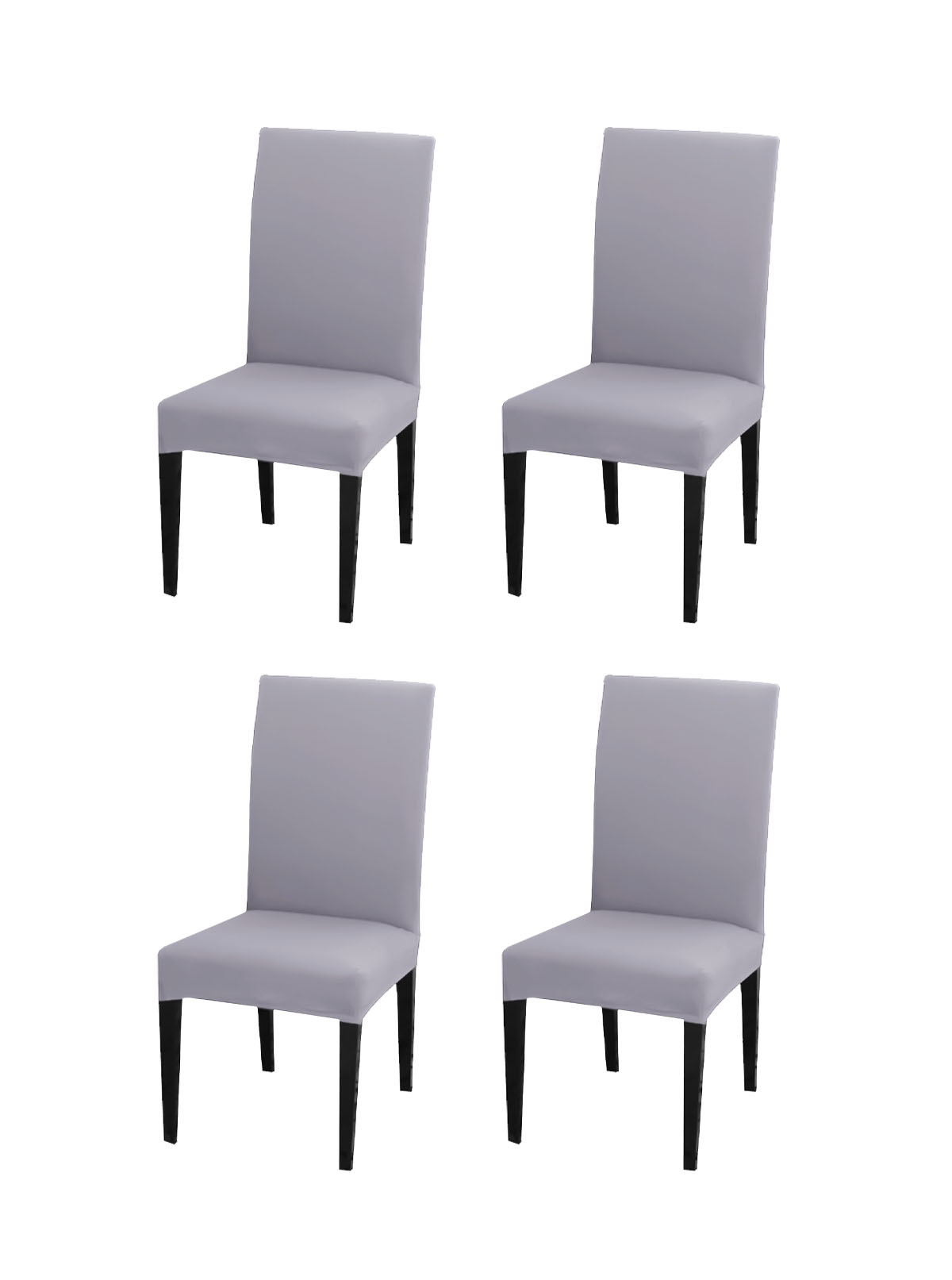 Комплект чехлов на стул со спинкой LuxAlto Jersey 4шт 10619