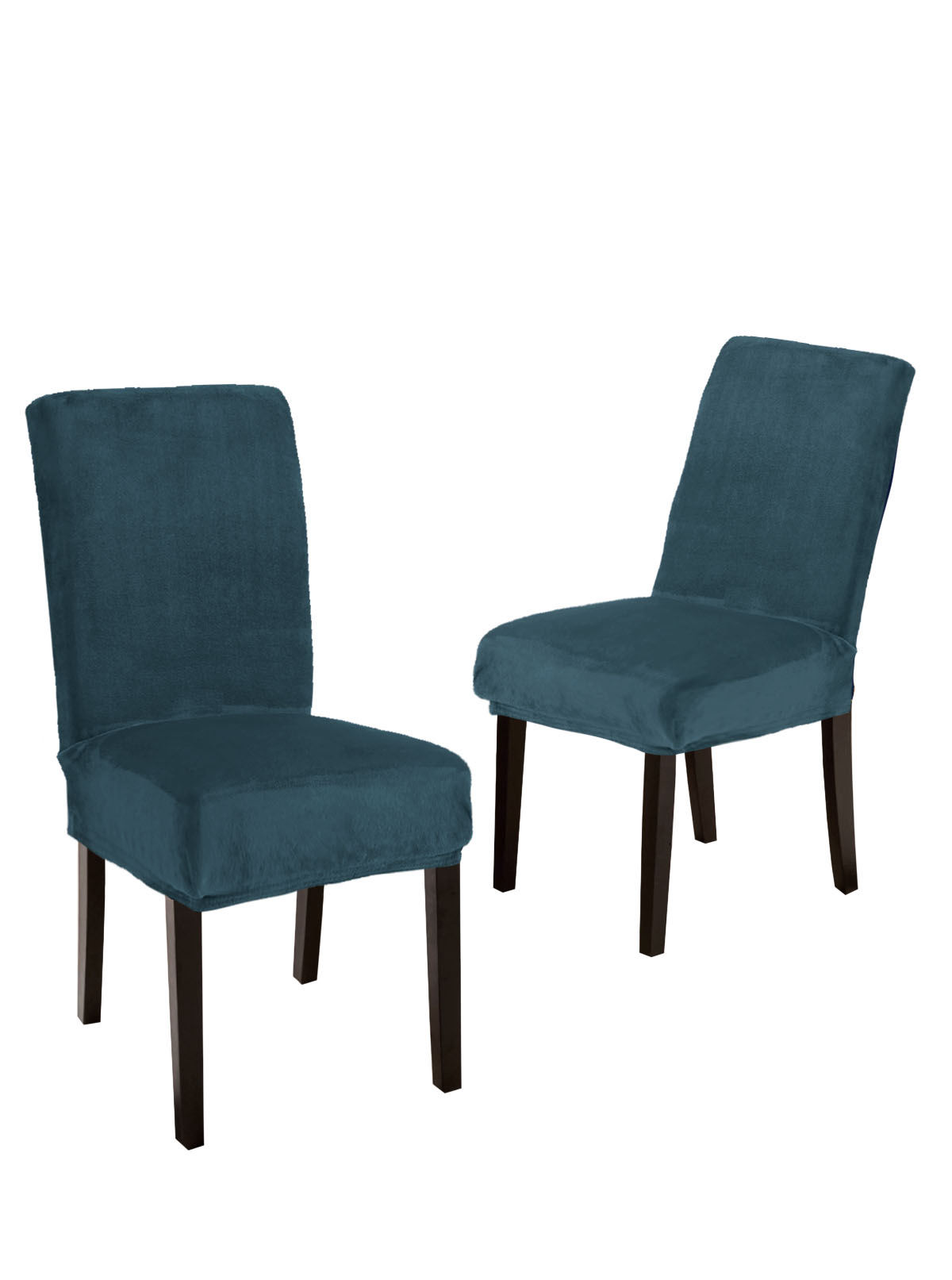 Комплект чехлов на стул со спинкой LuxAlto Вельвет 2 шт 10690