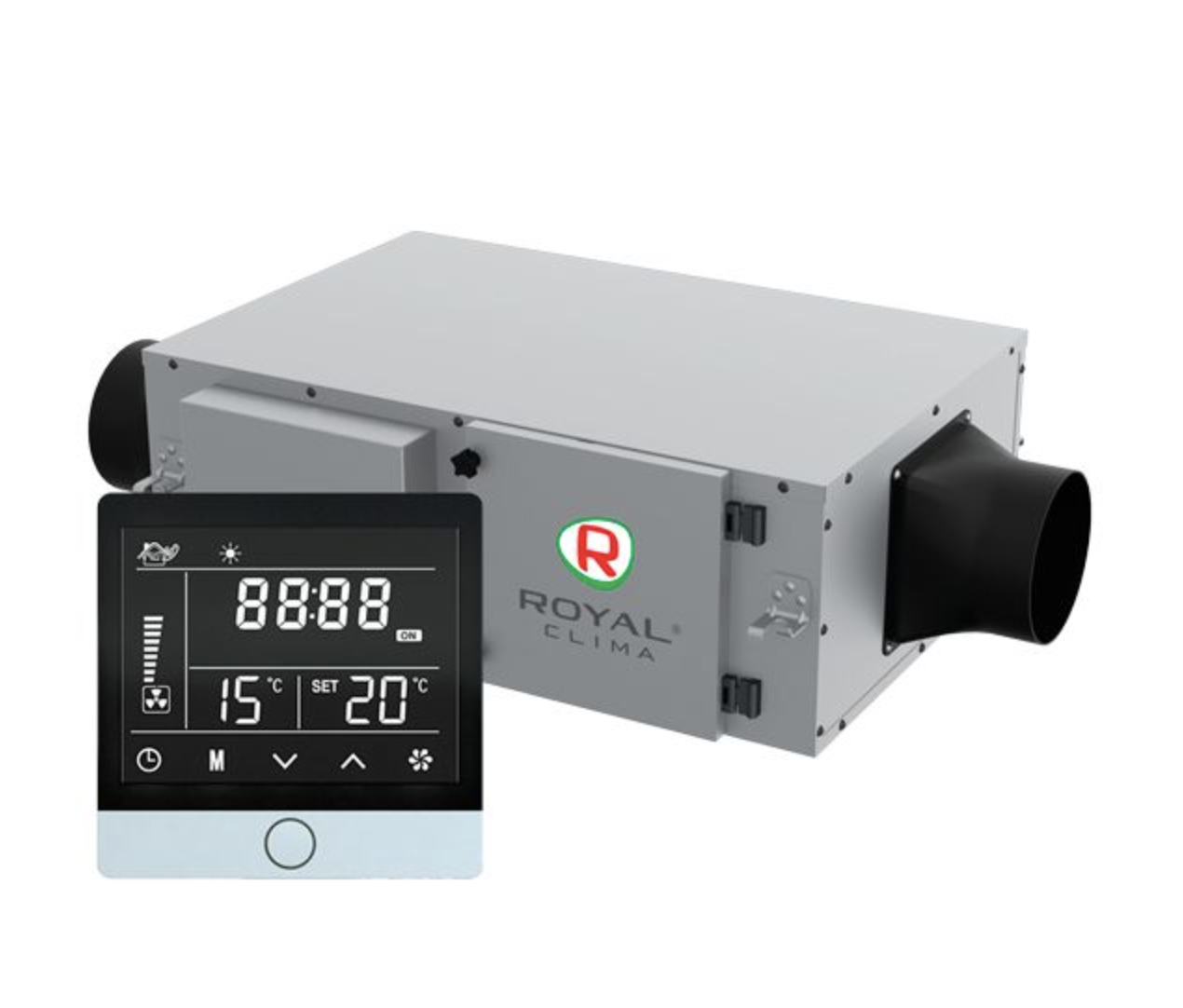 Приточная установка с нагревателем Royal Clima VENTO RCV-500-LUX EH-1700