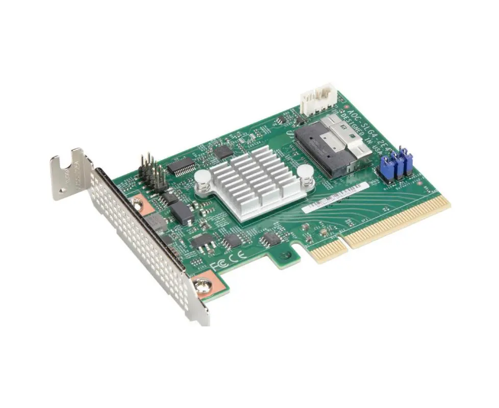 Плата расширения для системного блока Supermicro 05-60007-00 (AOC-SLG4-2E4T)