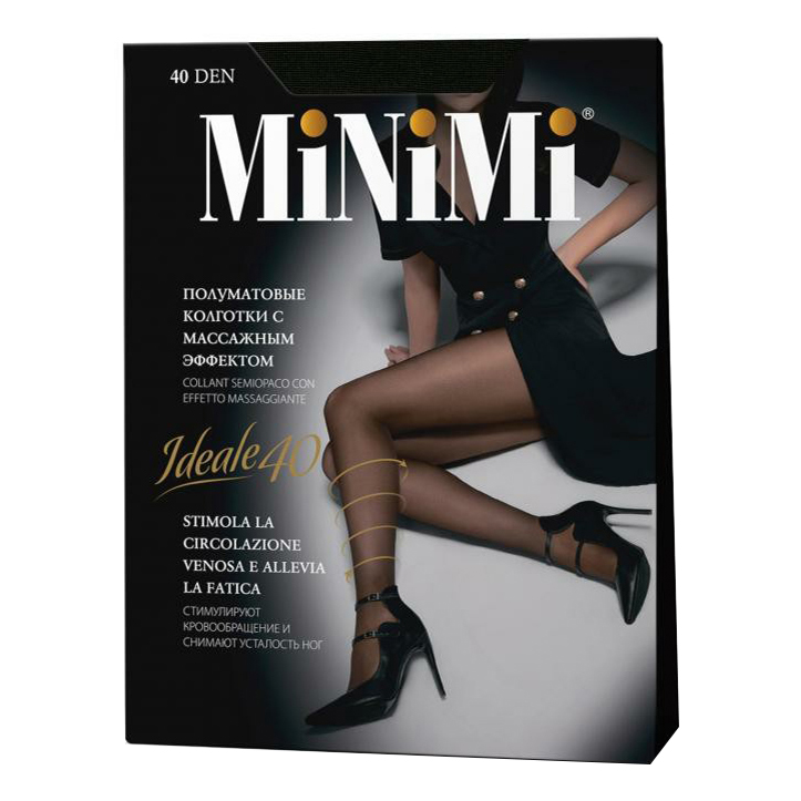 Колготки женские Minimi Basic черные 4