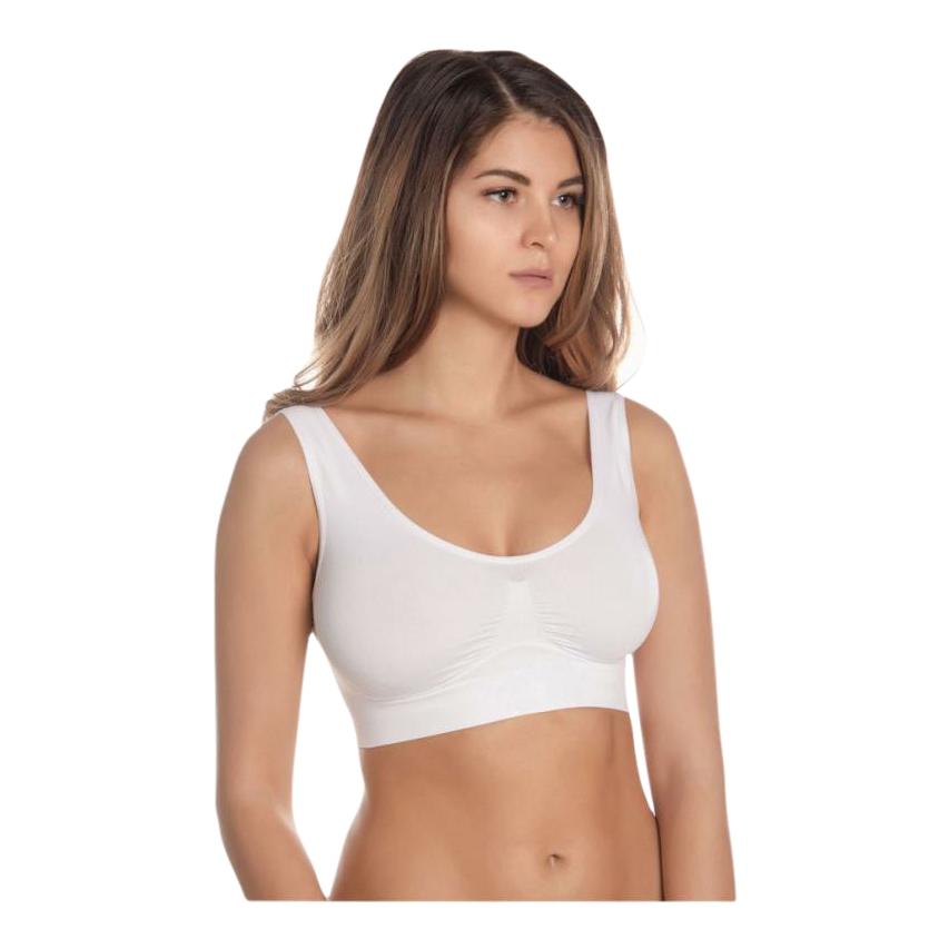 Топ домашний женский SeamlessFLEX белый M/L